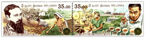 Buy Sri Lankan Stamps (Philatelic) 150 th Anniversary of Ceylon Tea ...